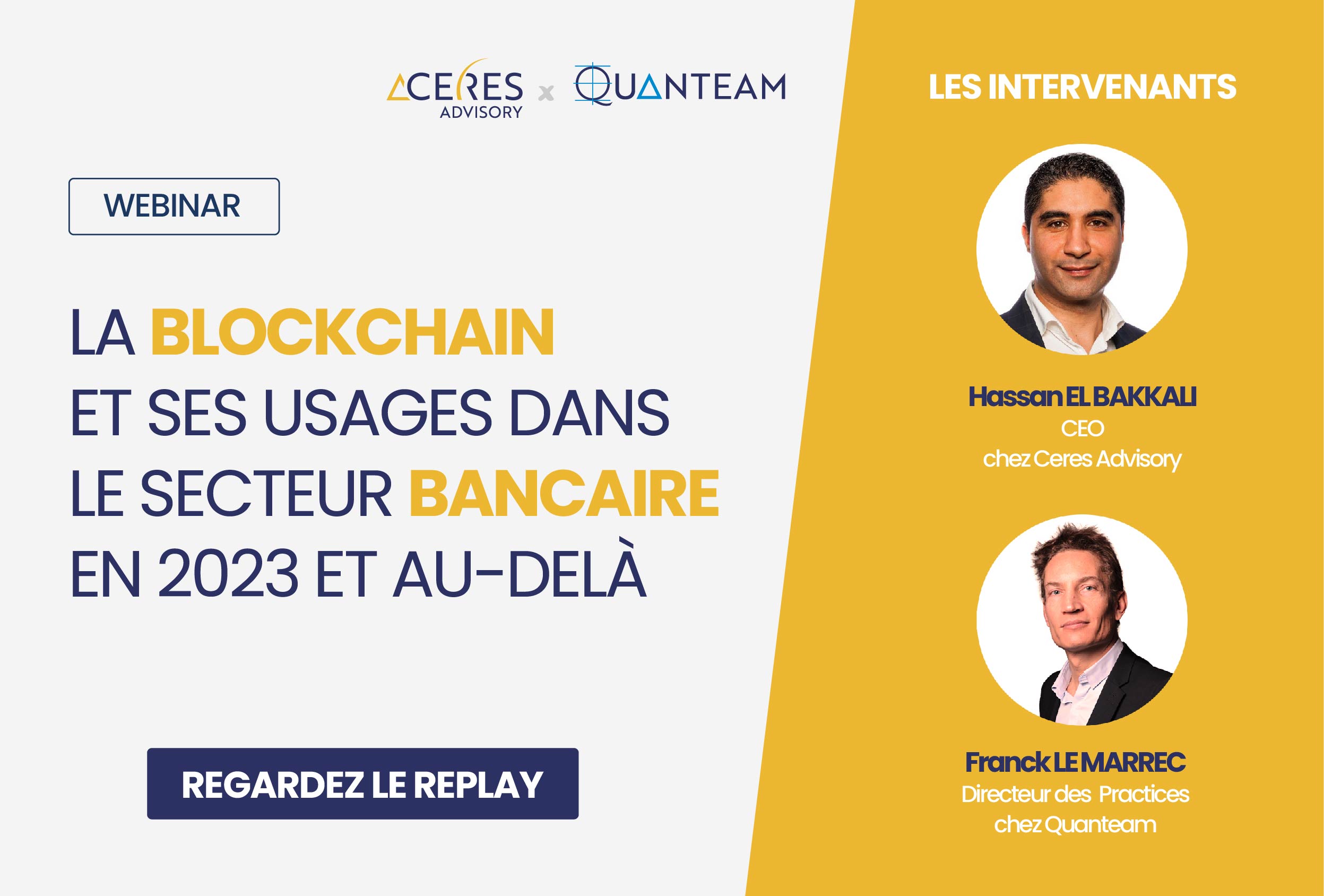 Replay : La Blockchain et ses Usages dans la Banque en 2023